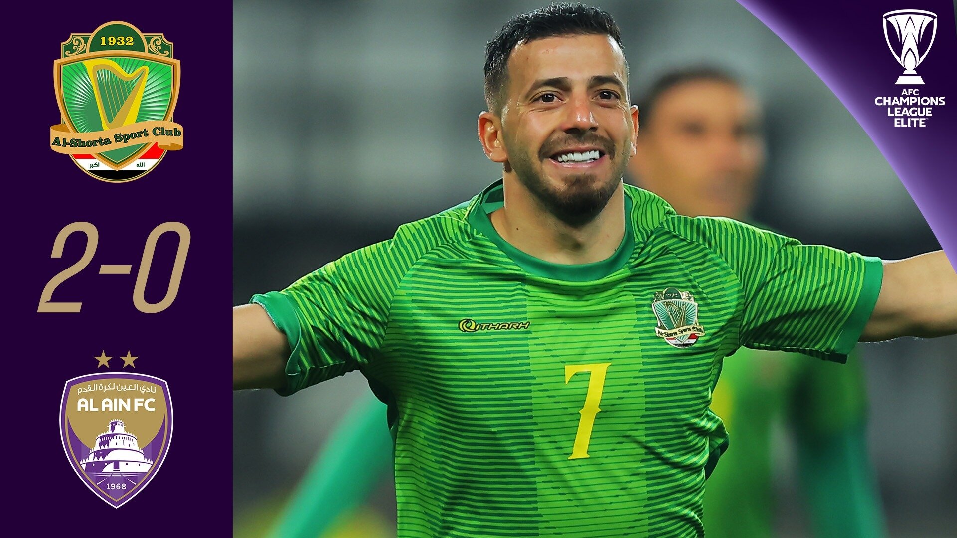 #ACLElite | Al Shorta (IRQ) 2 - 0 Al Ain FC (UAE)